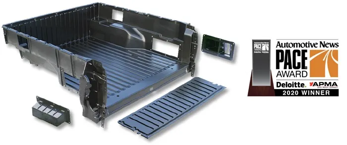 Teijin’s Carbon Fiber Thermoplastic Pickup Box Receives 2020 Automotive ...